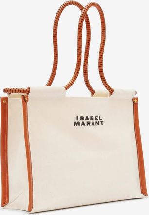 Isabel Marant Sac Toledo - Femme - &Eacute;cru-cognac - Isabel Marant