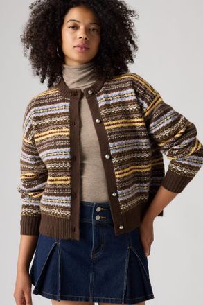 Levi's Charlotte Crewneck Cardigan - Damen - Mehrfarbig / Mehrfarbig