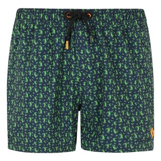 Save The Duck Homme, Maillots de bain, Multicolore, Taille: XL Ademir Costume Bleu Vert Imprim&eacute; Taille &Eacute;lastique