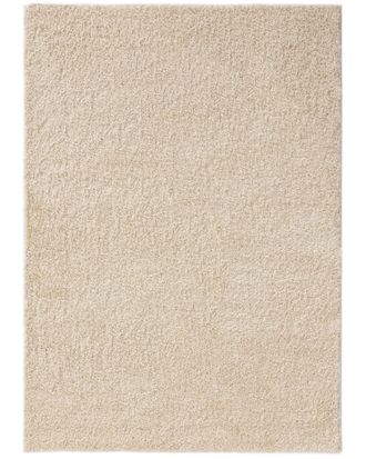 benuta Basic Hochflorteppich Soho - Cream 200x250 cm - Kuschelig Weicher Teppich im Minimalistischen Look - Pflegeleicht - Fu&szlig;bodenheizung Geeignet