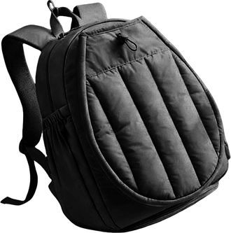 Generic Pickleball Backpack - Quilted Insulated Ventilated Bag, Large Organizer Bag with Shoe Compartment | Casual Sports Backpack for Women Men Tennis Badmin