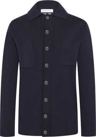 Daniele Fiesoli Leichtes Strick-Overshirt aus gek&auml;mmter Baumwolle in