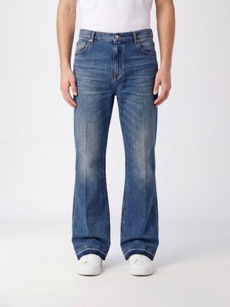 Amiri Jean &eacute;vas&eacute; en denim stretch &agrave; taille mi-haute