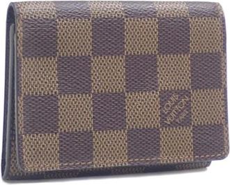 Louis Vuitton unisex, Pre-owned, Brun, Taille: ONE Size Portefeuille en toile Vintage Pre-owned