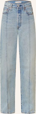 Levi's Straight Jeans Ribcage blau