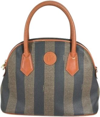 Fendi Pre-owned Sac fourre-tout vintage - Femme - Pre-owned - Brun - Taille: ONE Size