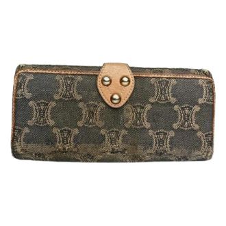 Celine Pre-owned Denim Wallet - - Pre-owned - Damen - Blau - ONE SIZE