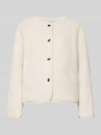 Vila Teddyjacke mit Knopfleiste Modell ADA