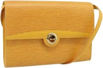 Louis Vuitton Sac bandouli&egrave;re Arche Pre-owned - Femme - Pre-owned - Jaune - Taille: ONE Size