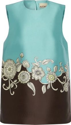 Alemais Femme, Tops, Multicolore, Taille: 38 FR Haut en polyester multicolore