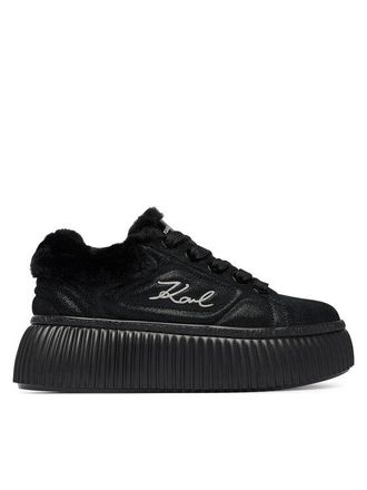 Karl Lagerfeld Sneakers Kreeper Lo KL42312L Schwarz