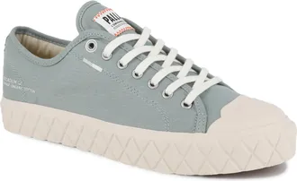 Palladium Sneaker PALLADIUM PALLA ACE CVS ORG, Damen, Gr. 39, blau (ice gr&uuml;n), Textil, Schuhe Sneaker, aus Canvas