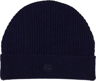 Etro Femme, Accessoires, Bleu, Taille: ONE Size Etro Hats Blue