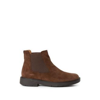 Geox Bottines en cuir m&eacute;lang&eacute;e