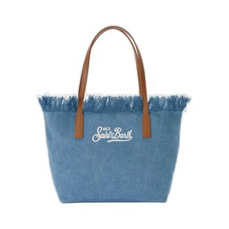MC2 Saint Barth City Shopper Bag - - Bags - Damen - Blau - ONE SIZE