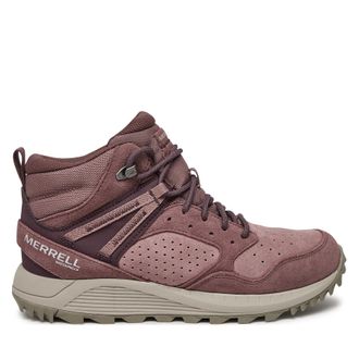 Merrell Schn&uuml;rstiefeletten Merrell Wildwood Mid Ltr Wp J068104 Dunkelrot