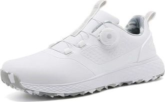 Generic Chaussures de Golf imperméables pour Femmes et Hommes, avec Embout en Caoutchouc, Chaussures de Golf résistantes à leau pour Le Parcours de Golf, Exce