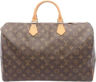 Louis Vuitton Sac &agrave; main en toile Monogram Pre-owned - Femme - Pre-owned - Brun - Taille: ONE Size