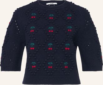 Maje Strickshirt blau
