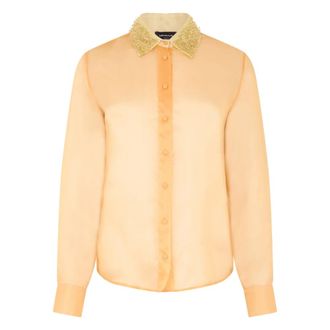 Fabiana Filippi Femme, Blouses et Chemises, Orange, Taille: 38 FR Blouses & Chemises