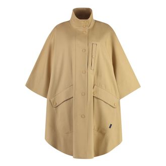 See By Chlo&eacute; Gabardine Baumwollkapuze mit Vordertaschen - - Coats - Damen - Beige - S