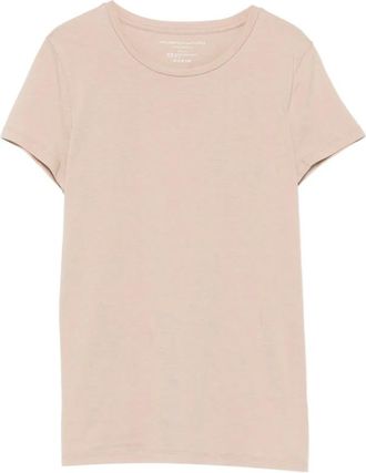 Majestic Filatures Femme, Tops, Beige, Taille: 42 FR T-shirt &agrave; manches courtes