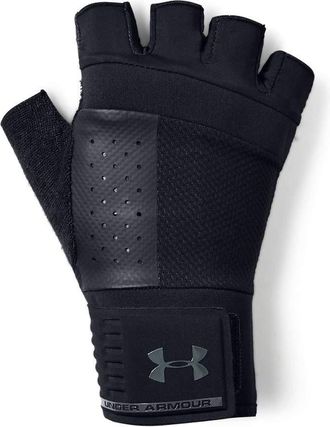 Under Armour Herren Weightlifting Glove, robuste Fitness Handschuhe mit gutem Schutz und Grip, atmungsaktive Trainingshandschuhe mit elastischem Handgelenkband