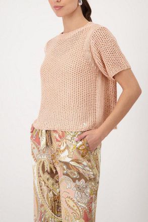 Monari Kurzarmpullover