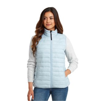 TOG24 Damen Weste Steppweste Leicht &Uuml;bergangsweste &Auml;rmellos Laufweste Warme Daunenweste Pufferjacke Bodywarmer Outdoor Sportweste f&uuml;r Wandern Radfahren Eisb