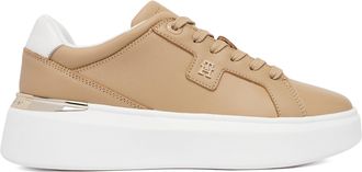 Tommy Hilfiger Sneakers Tommy Hilfiger Th Chic Platform FW0FW09396 Braun
