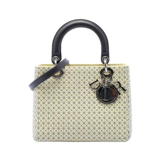 Dior Pre-owned Bestickte Leder Umh&auml;ngetasche - - Pre-owned - Damen - Gelb - ONE SIZE