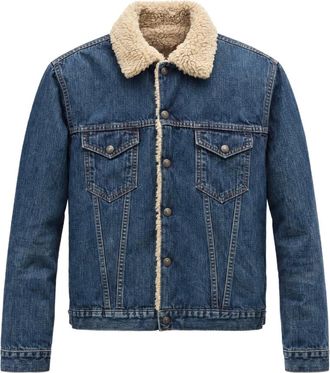 Polo Ralph Lauren Veste en jean Winter Seas - Homme - Vestes - Bleu - Taille: S