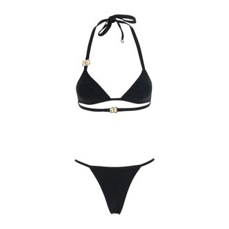 Dolce & Gabbana Damen, Bademode, Schwarzk, MGr&ouml;&szlig;e