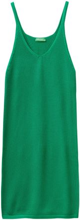 Benetton Kleid 1290DV00S, Brillantgr&uuml;n 24B, L Damen, Brillantgr&uuml;n 24b, L