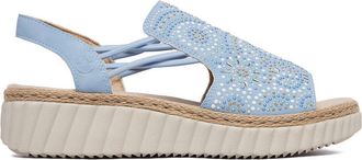Rieker Sandalen Rieker CEO-69246-10 Hellblau