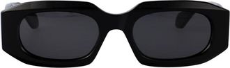 Alaia Rechteckige Sonnenbrille - - Accessories - Damen - Schwarzk - 53 MM