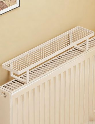 Generic Dekoratives oberes Heizk&ouml;rperregal, ausgeh&ouml;hltes Design, &uuml;ber dem Heizk&ouml;rper angebrachtes Regal for Handt&uuml;cher, for Trocknen von Kleidung und for die 