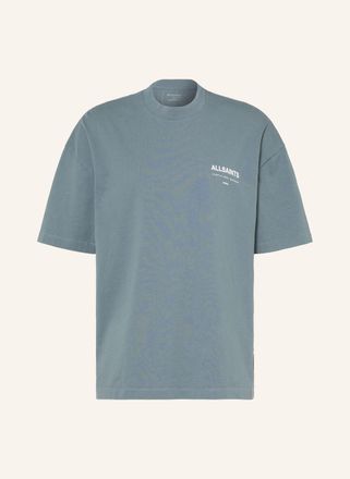 AllSaints Allsaints Oversized-Shirt Backstage blau