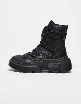 Dr. Martens Dr. Martens - DMXL - Bottines &agrave; 8 oeillets et lacets - Noir