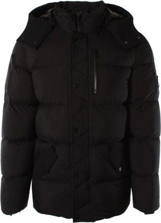 Moose Knuckles Homme, Vestes, Noir, Taille: S Veste Everest 3Q en Nylon Noir