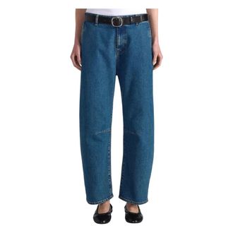 Liviana Conti Femme, Jeans, Bleu, Taille: W28 Jeans Cinque Tasche Lavaggio Old