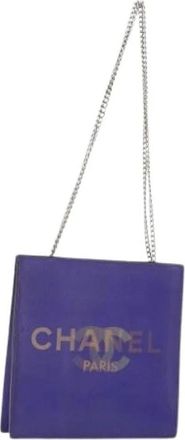 Chanel Pre-owned Vintage Nylon Shoulder Bag - Femme - Pre-owned - Violet - Taille: ONE Size