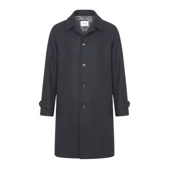 Circolo 1901 Mantel R.G.Dyed Lava Vergine - - Coats - Herren - Schwarzk - XL