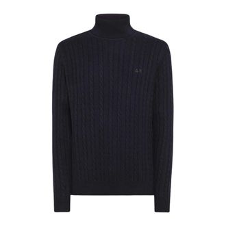 Sun 68 Herren, Strickwaren, Blau, LGr&ouml;&szlig;e