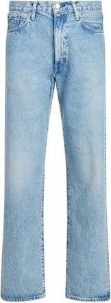 Edwin Jean droit uni en coton