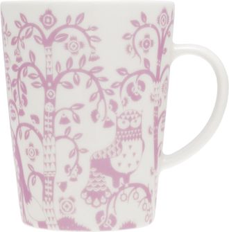 iittala Taika Becher bestehend aus Vitroporzellan, in der Farbe Rose, Fassungsverm&ouml;gen 0,4L, Gr&ouml;&szlig;e: 12x11,6x9,1cm, 1077905