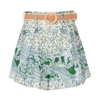 Zimmermann Ottie Tuck Shorts - - Shorts - Damen - Mehrfarbig - XS