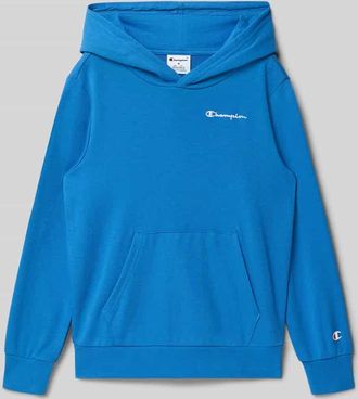 Champion Hoodie mit Label-Stitching Modell ICONS