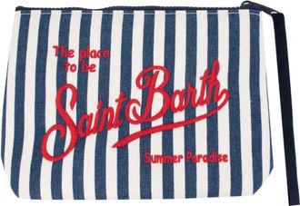 MC2 Saint Barth Femme, Sacs, Multicolore, Taille: ONE Size Sac &eacute;l&eacute;gant avec logo brod&eacute;