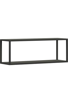 Cantus Wandregal, Anthrazit, Graphit, Metall, Holzwerkstoff, 2 F&auml;cher, 100x35.2x29 cm, in verschiedenen Holzdekoren erh&auml;ltlich, Kinder- & Jugendzimmer, Kinde